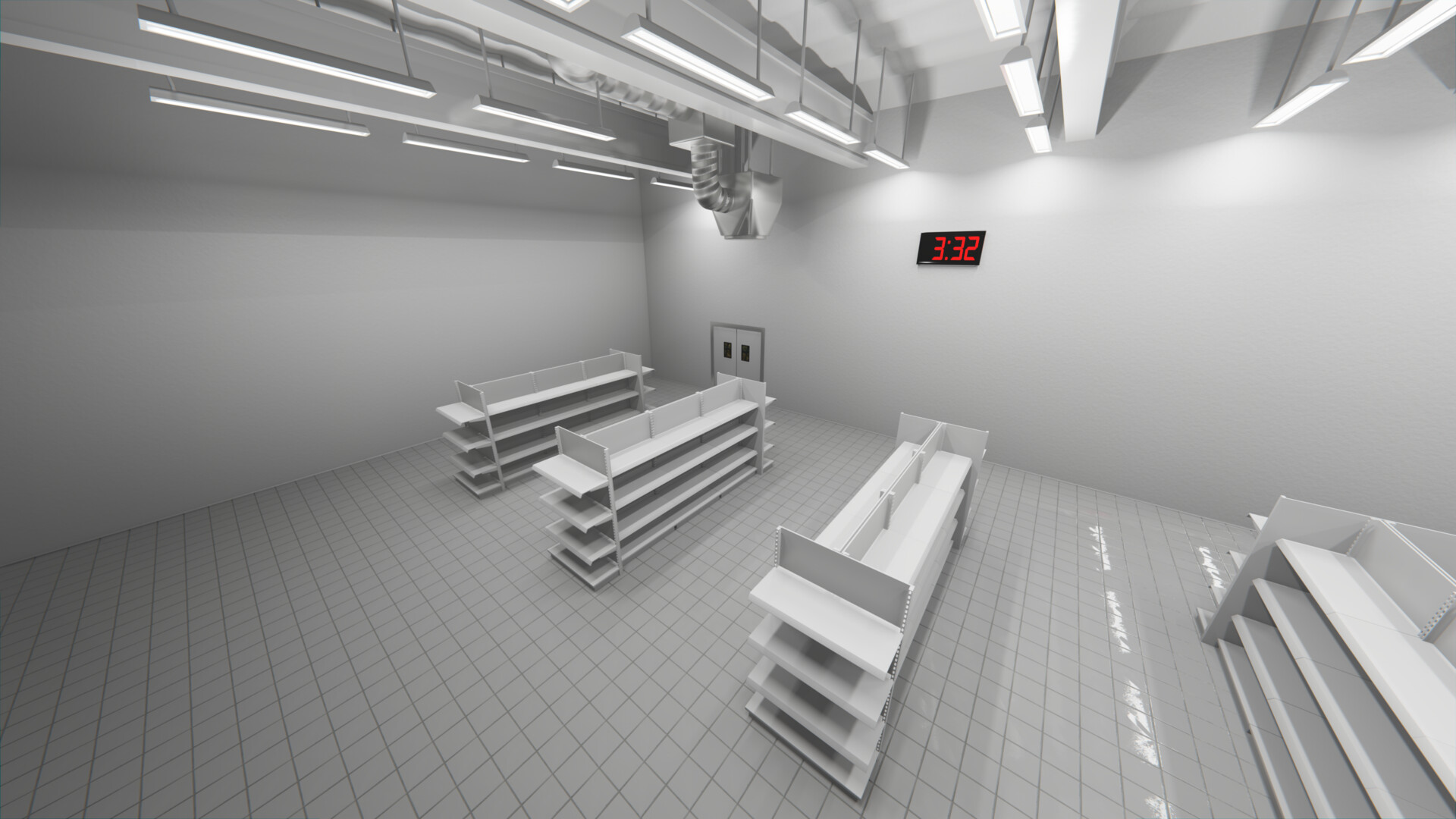 ArtStation - Bunker supermarket