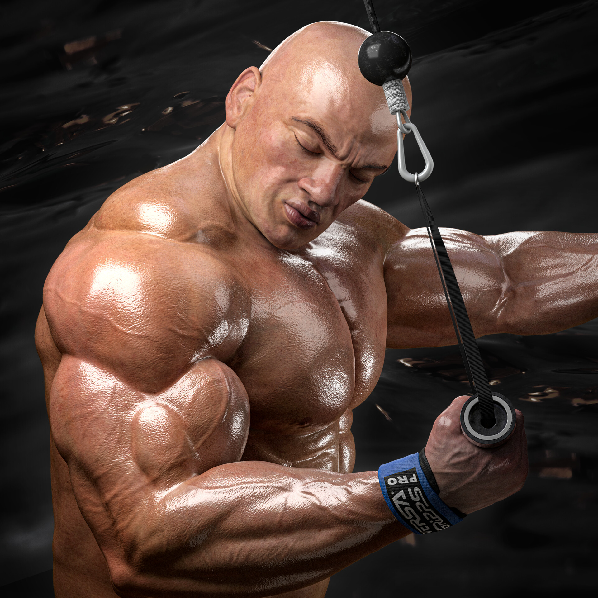 ArtStation - Bodybuilder