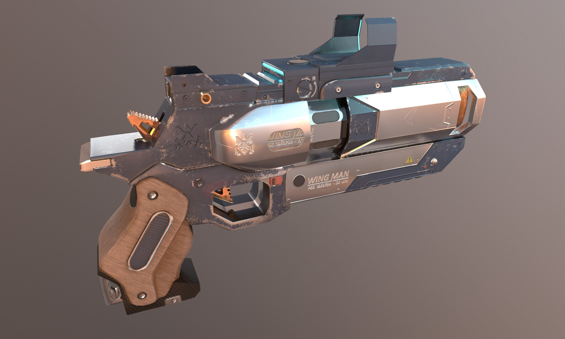 ArtStation - Wingman Pistol Fan Art