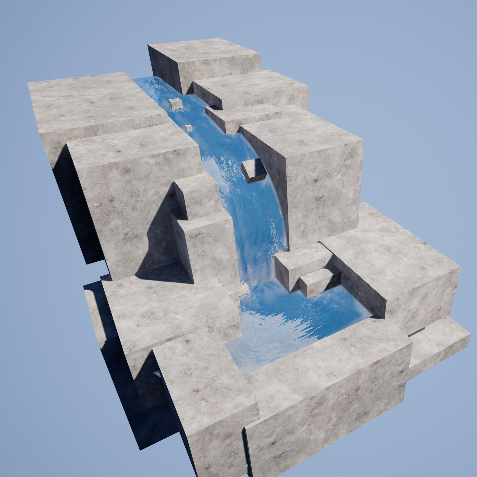 Shounak Mandal - UE4 & Houdini Waterfall Shounak Mandal - UE4 & Houdini Waterfall