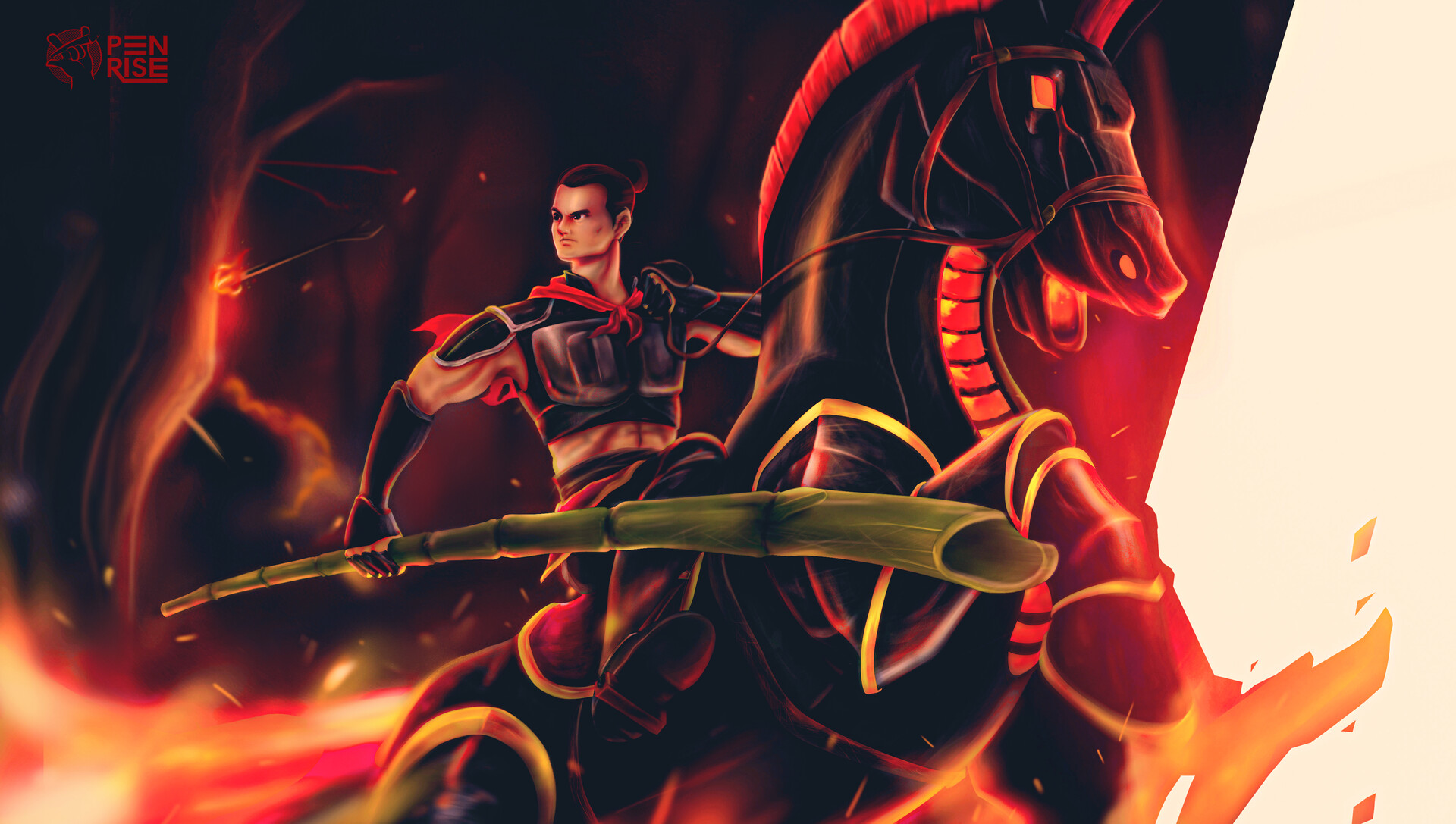 ArtStation - LEGEND OF THE HEAVENLY KING OF PHU-DONG