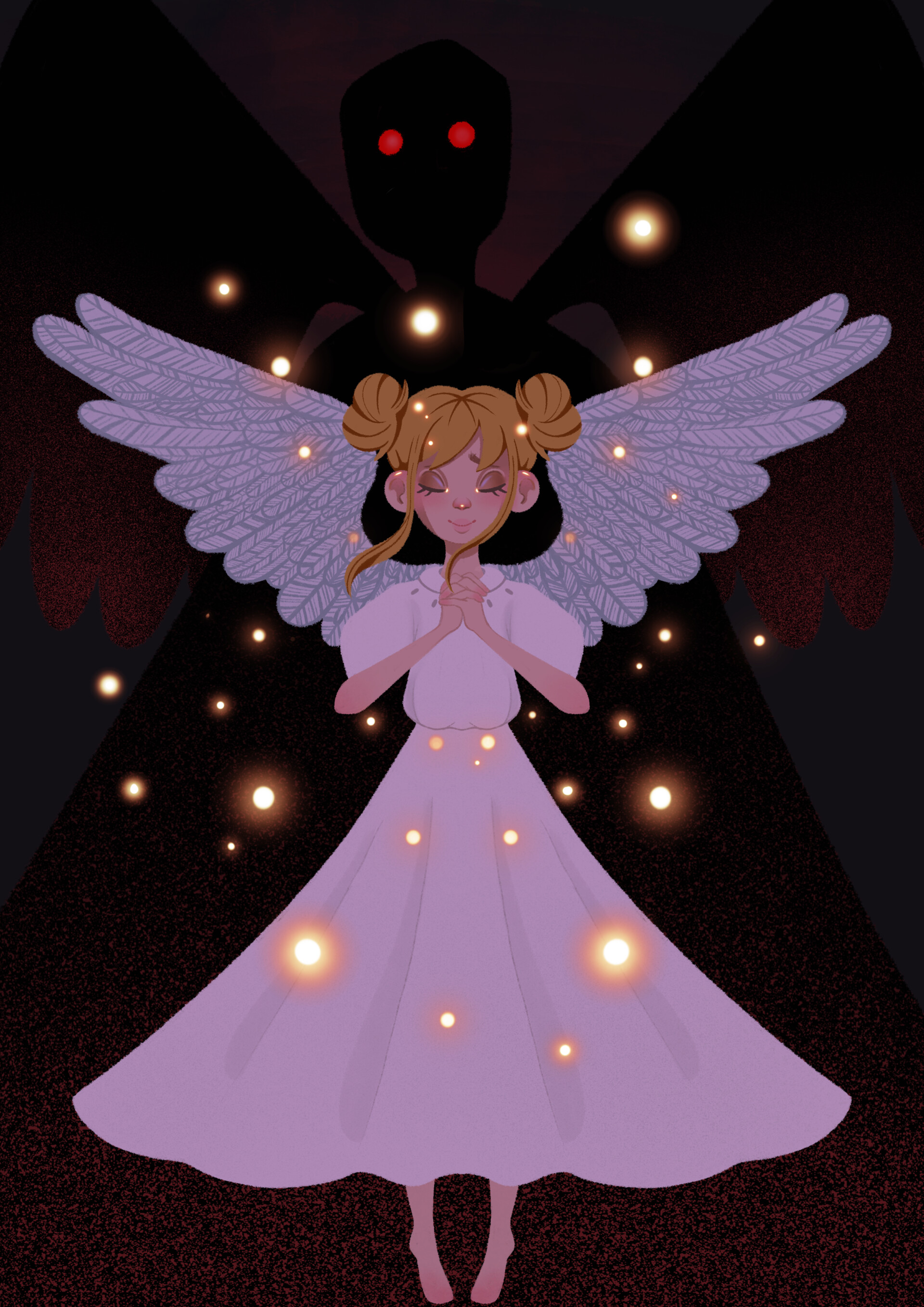 ArtStation - Angel and Demon