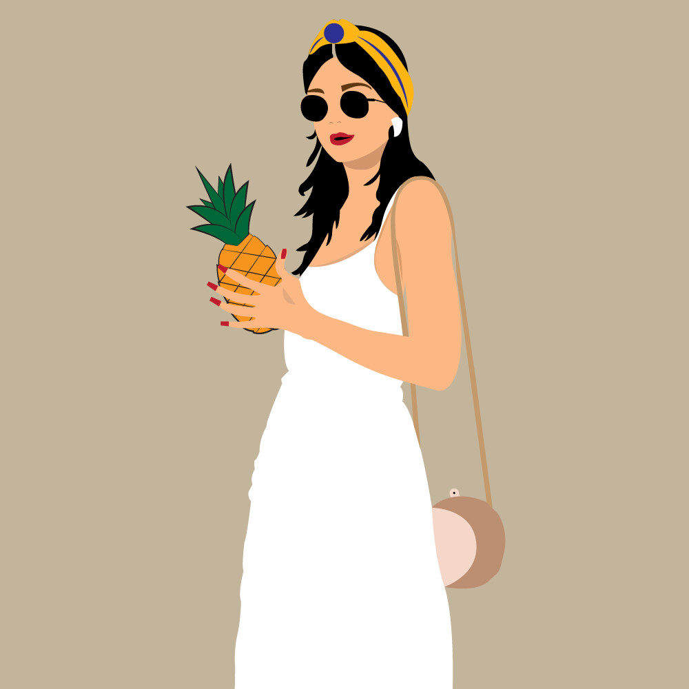 ArtStation - Flat character illustration