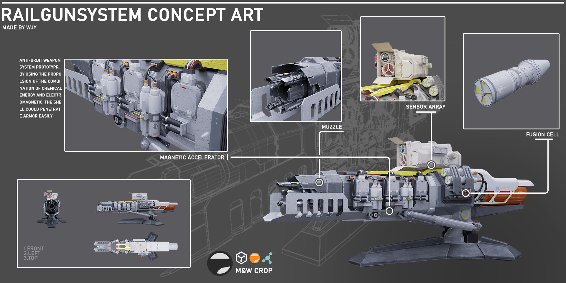 ArtStation - Anti-orbit Railgun