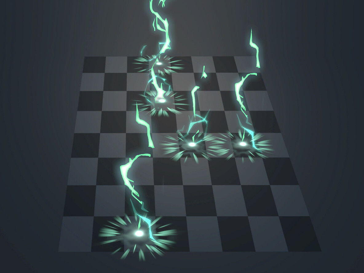 Simon Aublet - Mobile Lightning Spell VFX