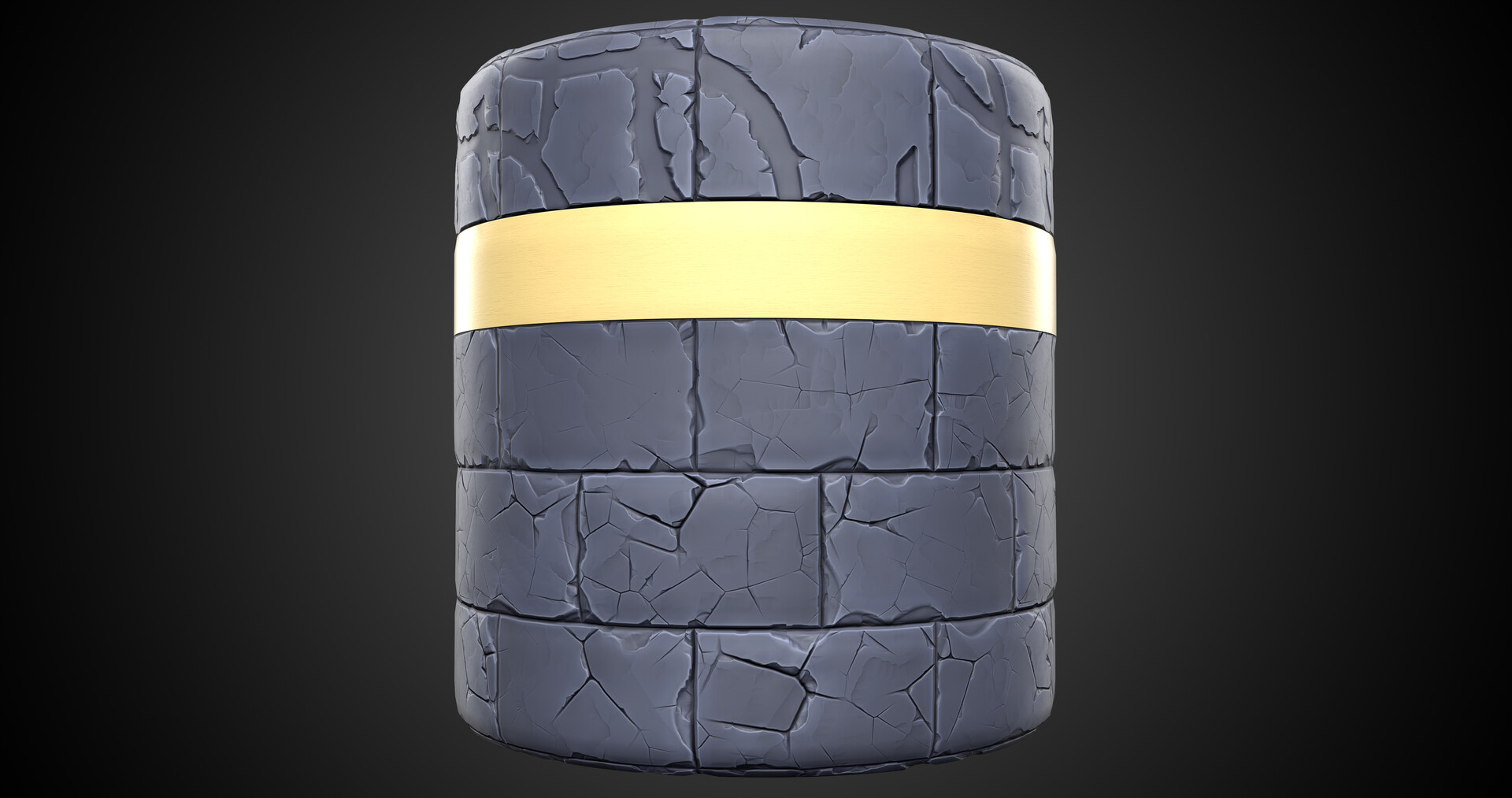 ArtStation - Stylized Bricks Trim Texture