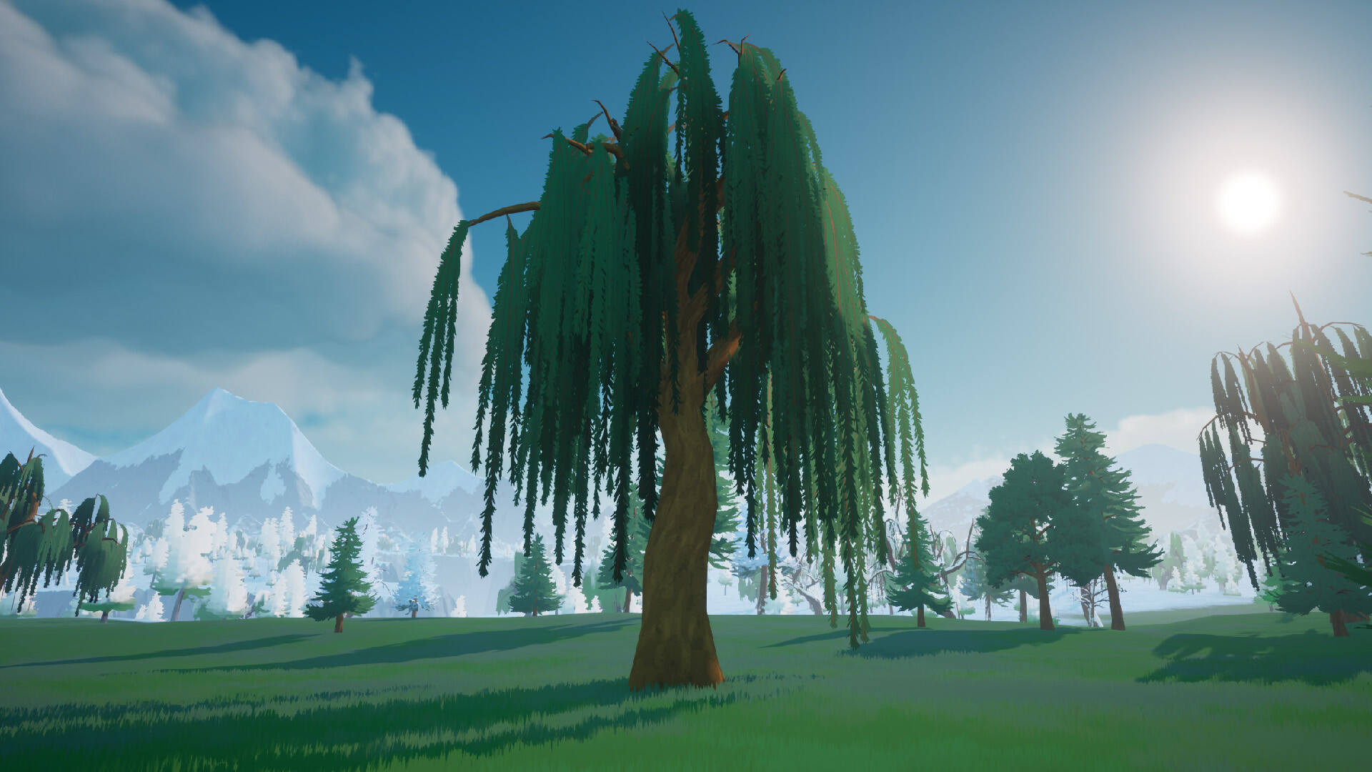 Claude Courchesne - Stylized Trees Game Assets