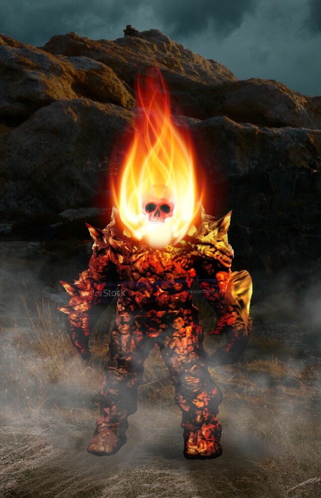 ArtStation - Fire Elemental