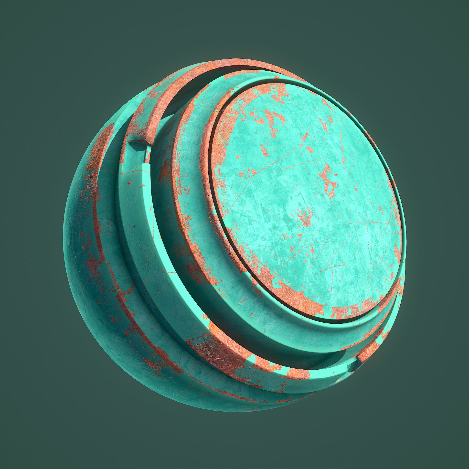 ArtStation - Metal Rust in Substance Painter