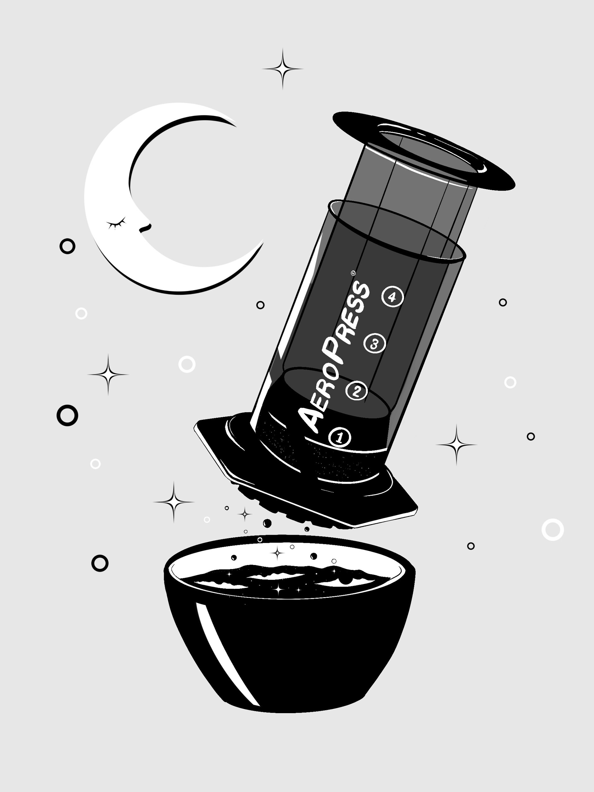 ArtStation - Barista stickers / tattoo ideas