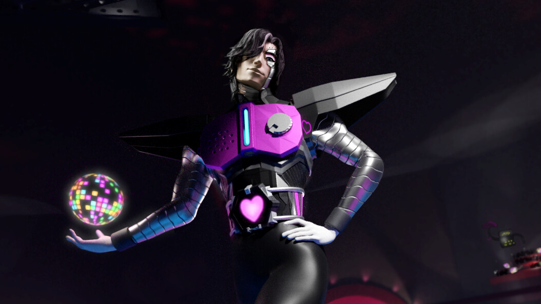 ArtStation - Mettaton showdown [Undertale]