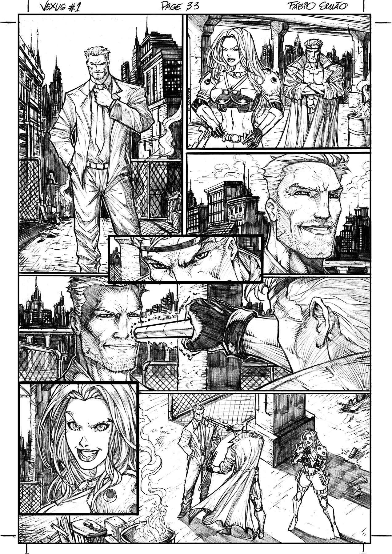 Fábio Simão - Vexus #1 (Chameleon Studios Comics)