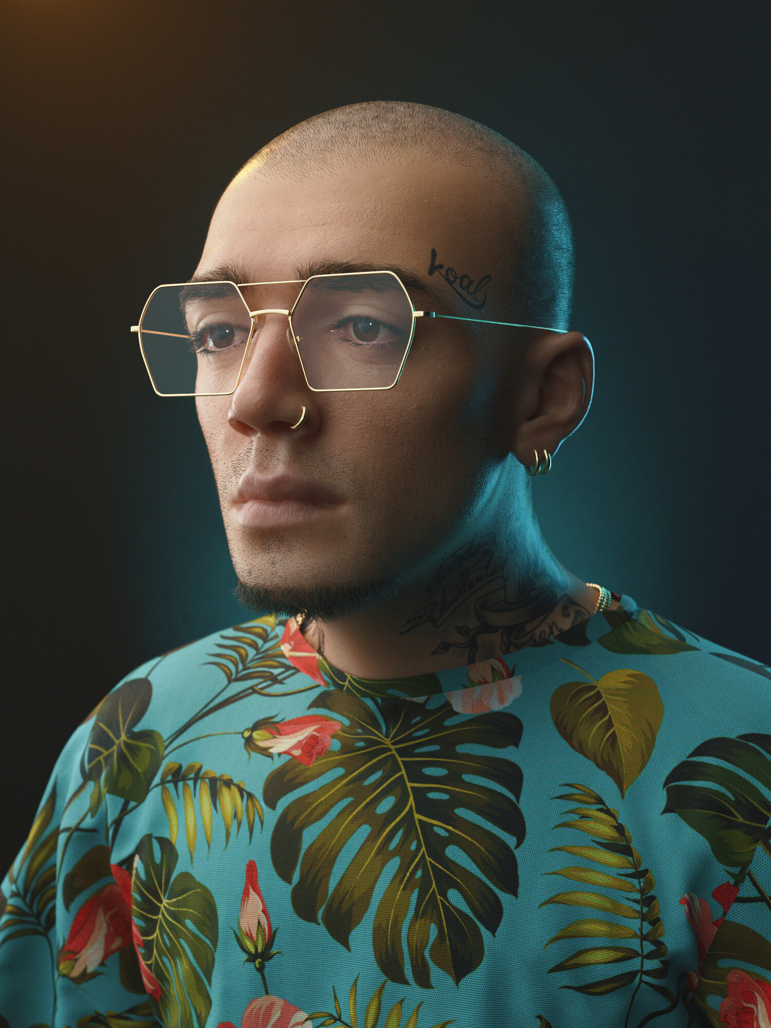 ArtStation - Ezhel Digital Portrait