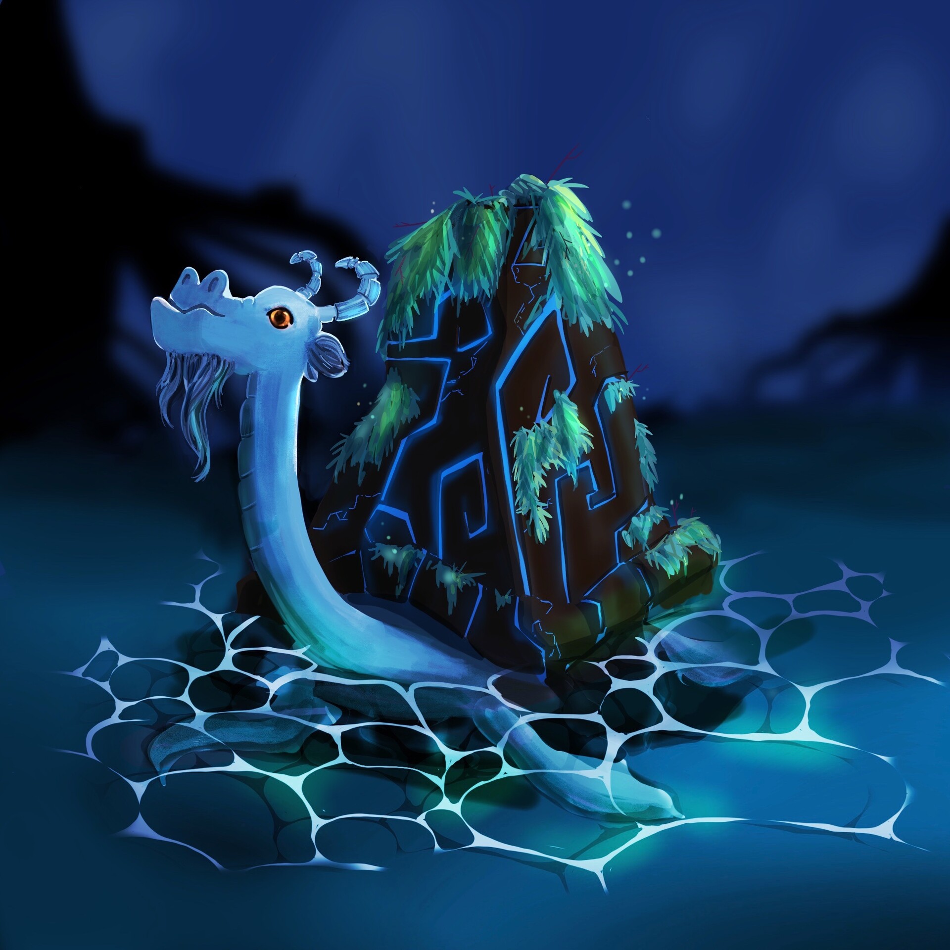 ArtStation - Guardian of the lake