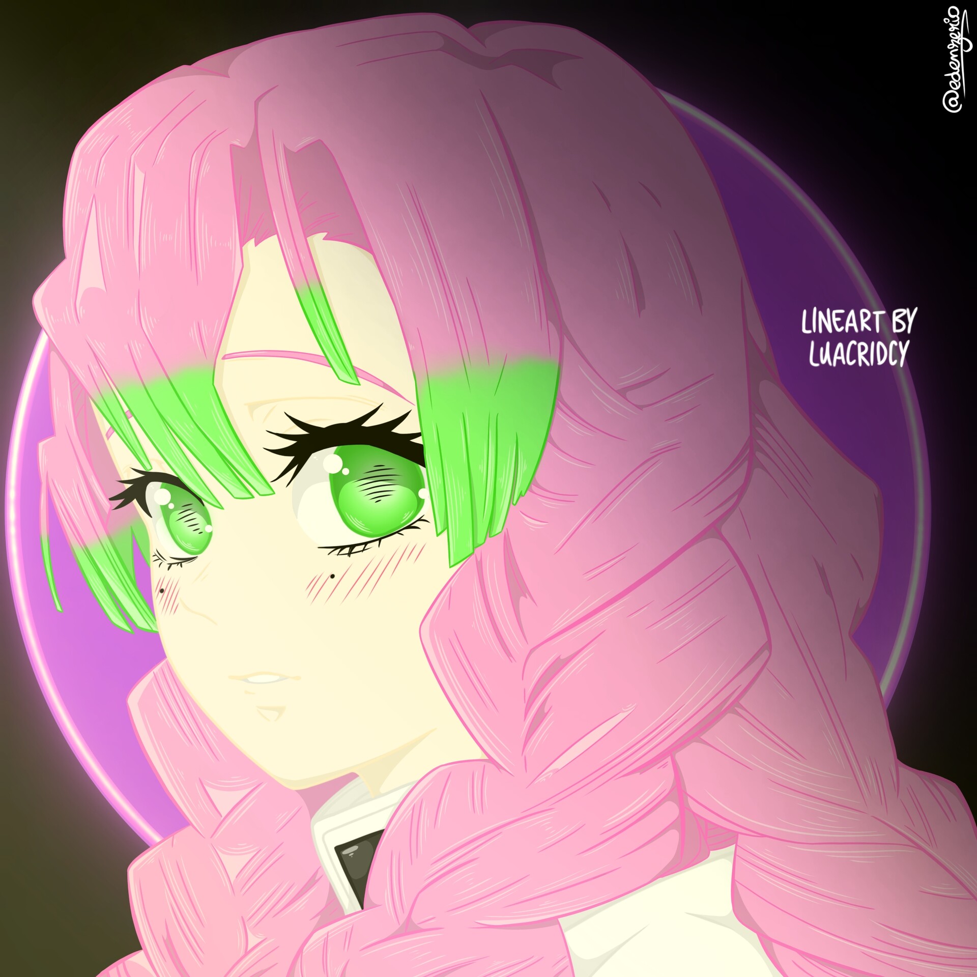 ArtStation - Mitsuri Kanroji [ Kimetsu No Yaiba ]