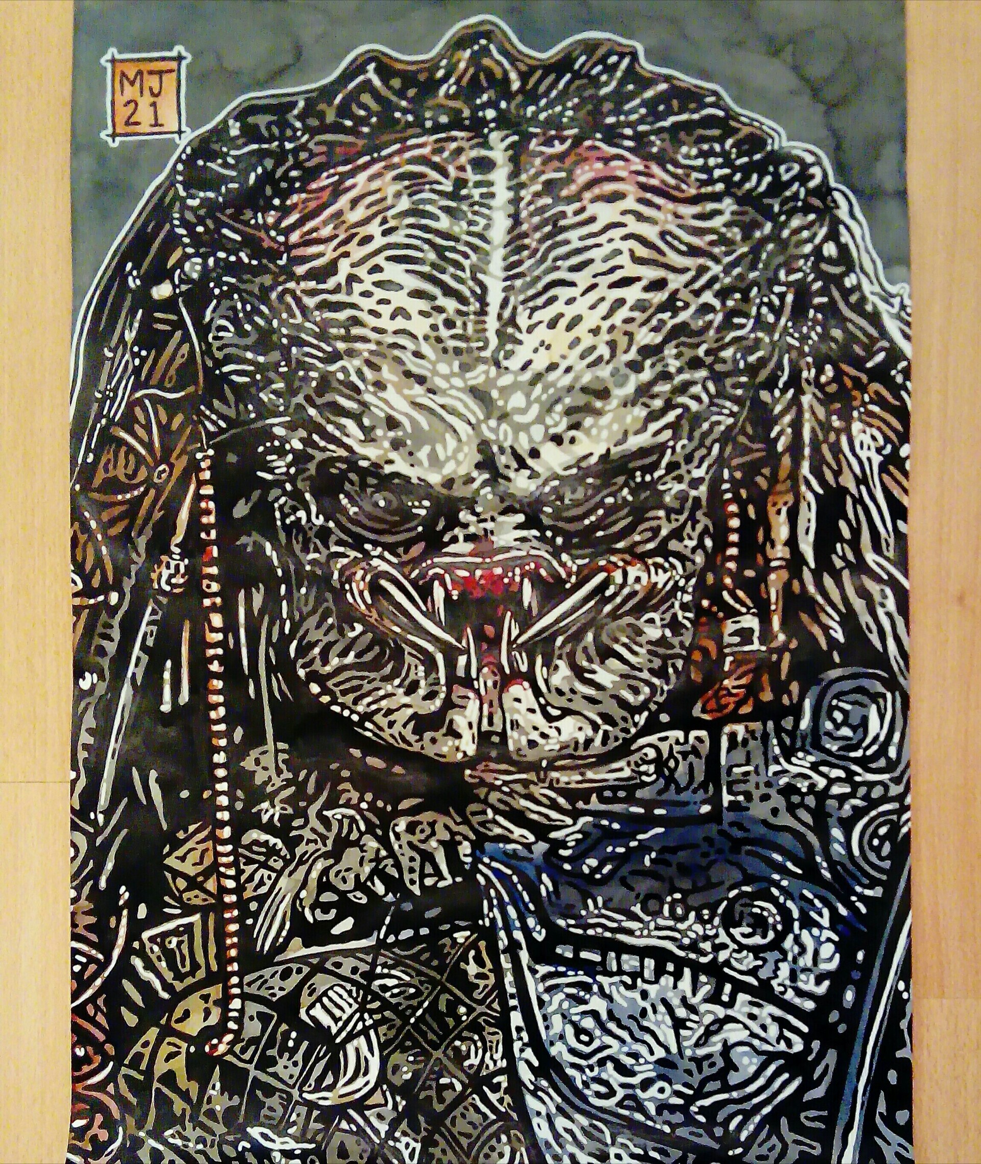 ArtStation - Tribal Hunter Predator