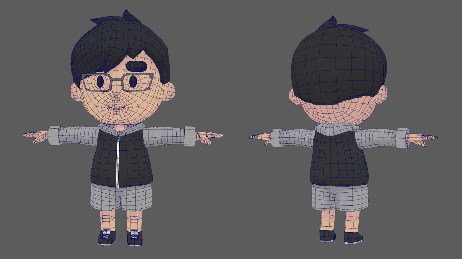 Kamal Ariff - Vtuber / 3D virtual avatar Model and Rig