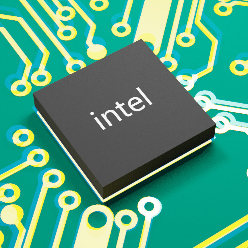 ArtStation - intel pcb