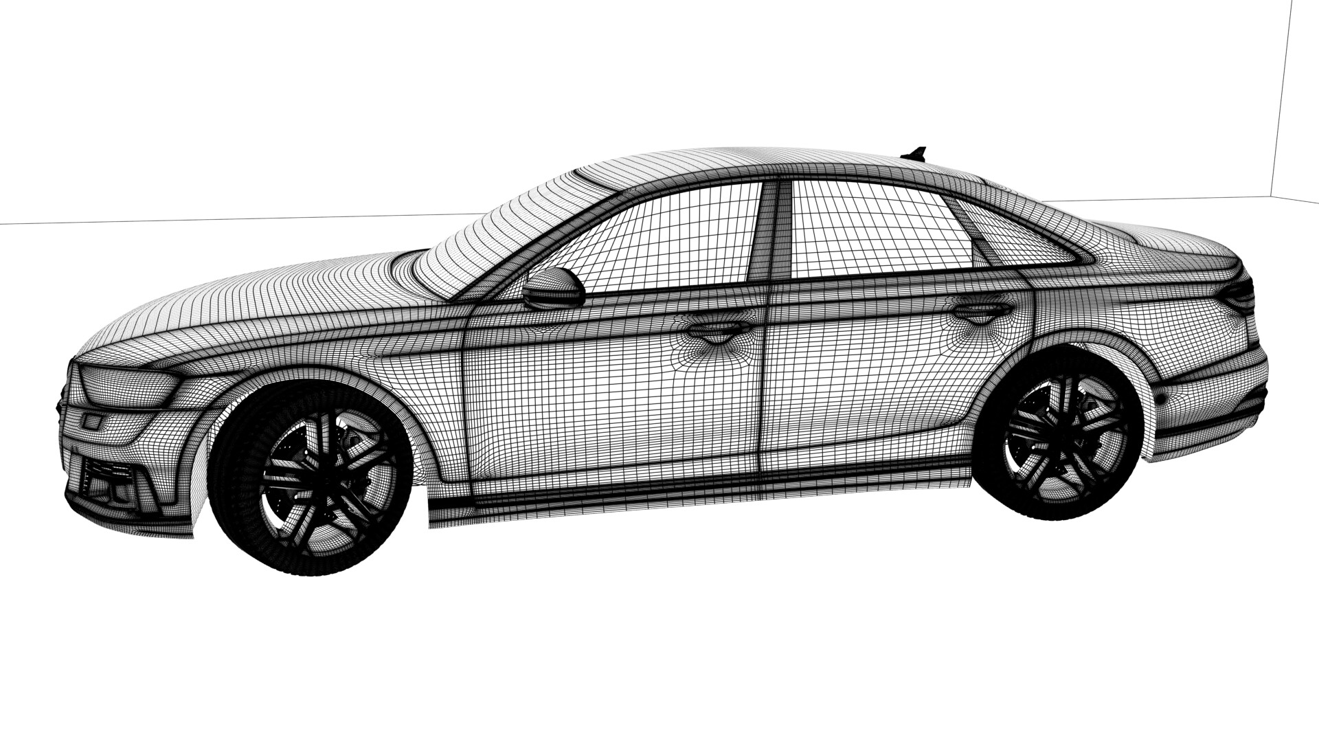 Ilaya Bharathi R G - AUDI S8-CAR 3D MODEL by IlayaRG