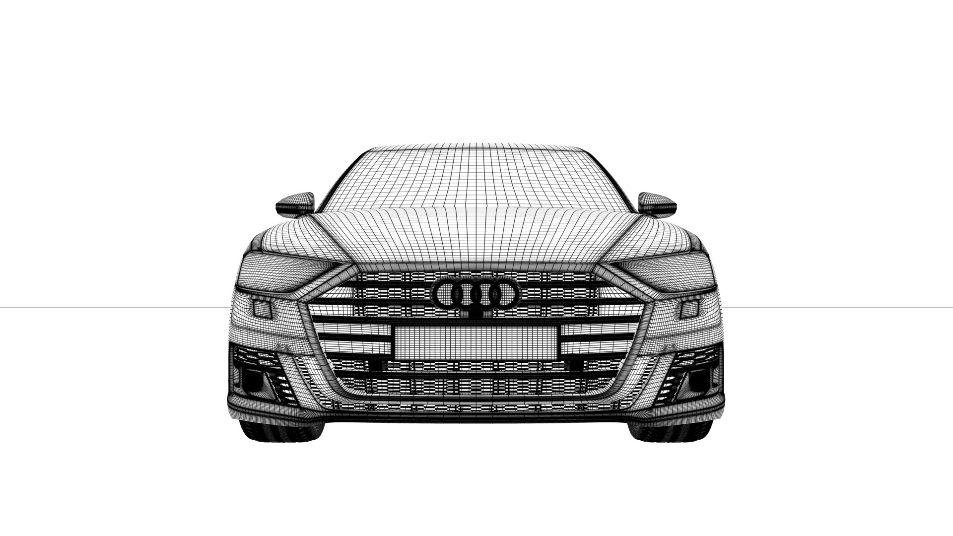 Ilaya Bharathi R G - AUDI S8-CAR 3D MODEL by IlayaRG