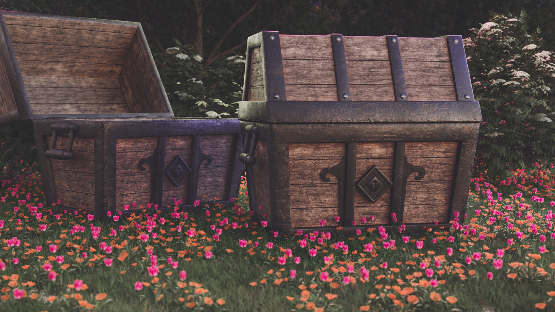 ArtStation - Low poly chest