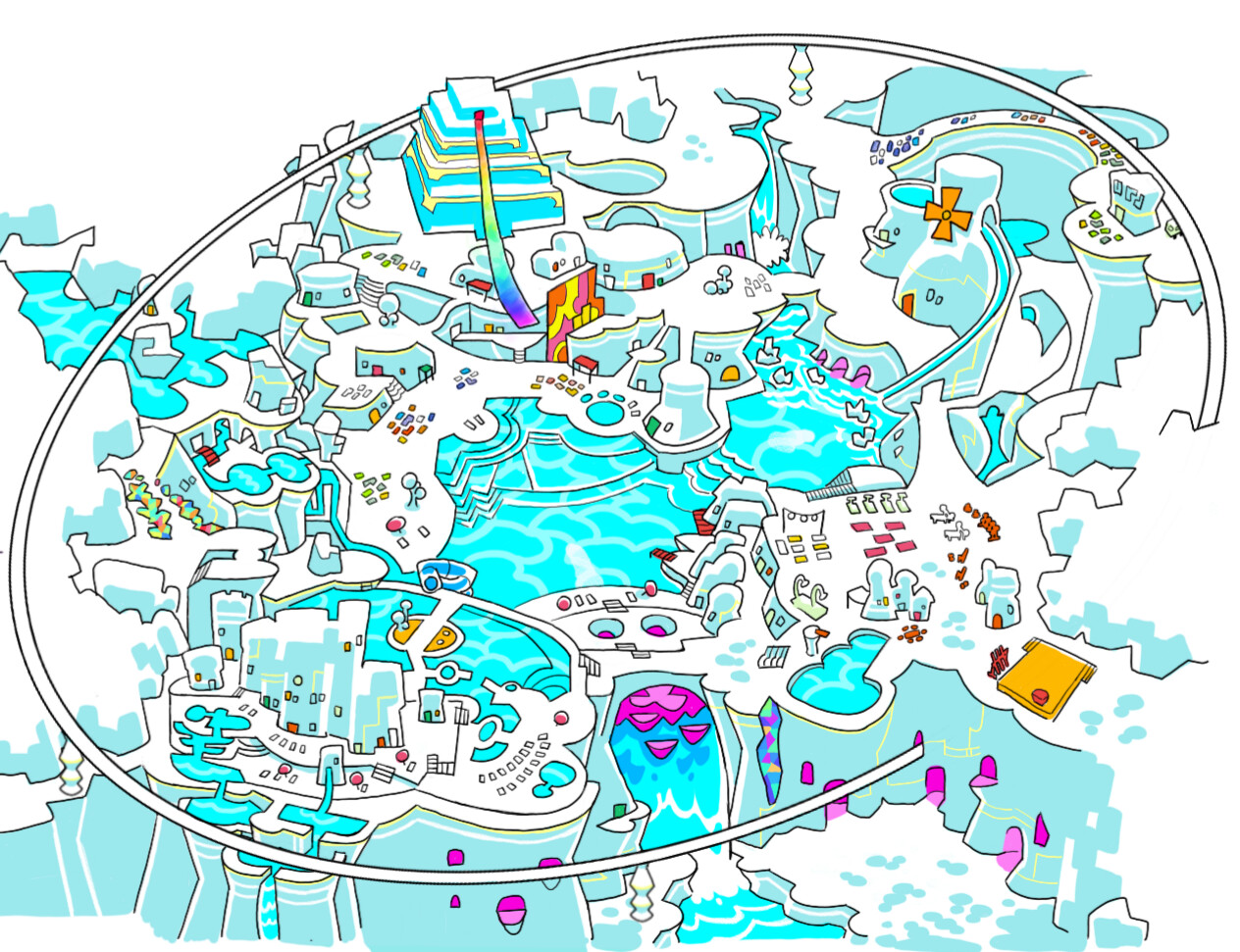 ArtStation - Full ceramic map.