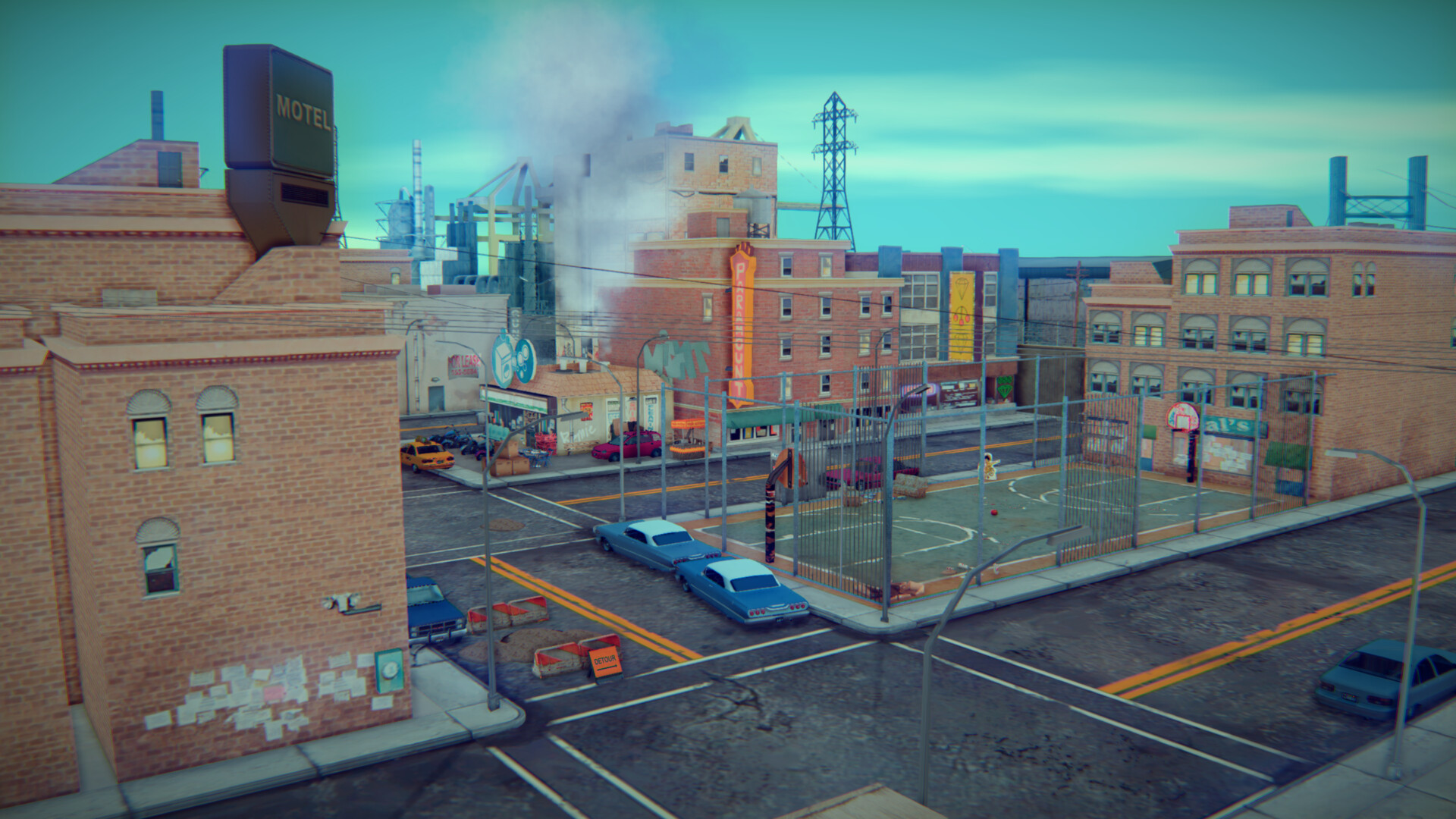 ArtStation - Ghetto Street