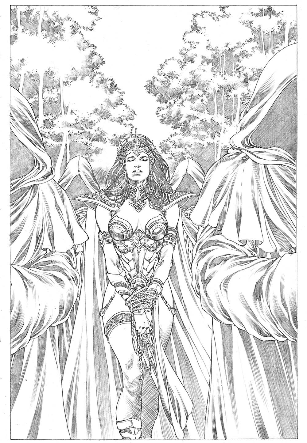 vampirella coloring pages