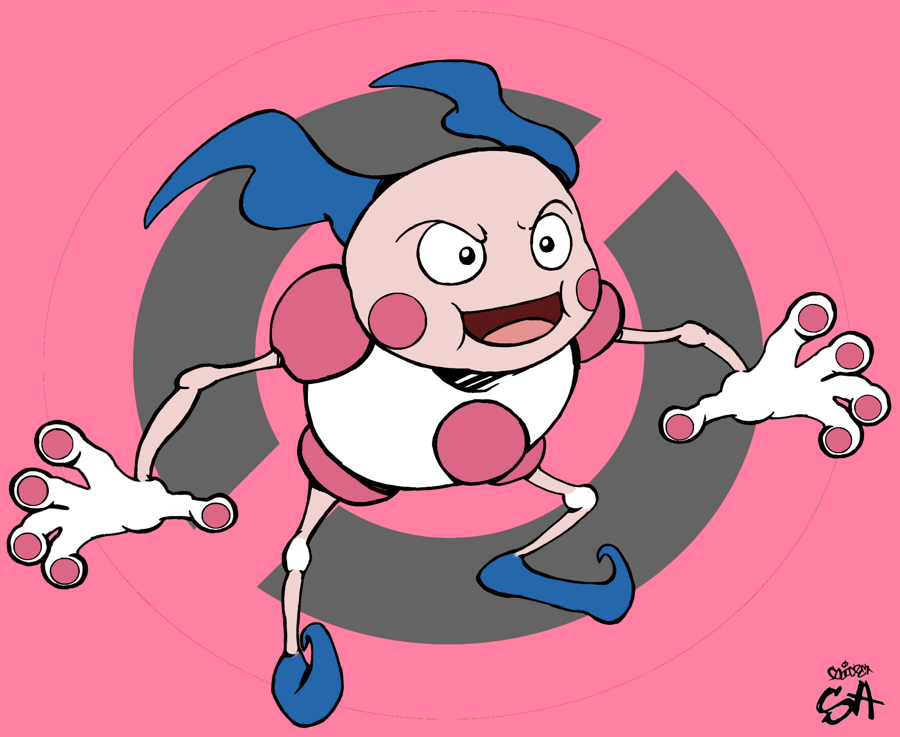 Dr Sicret - Mr Mime - Pokemon