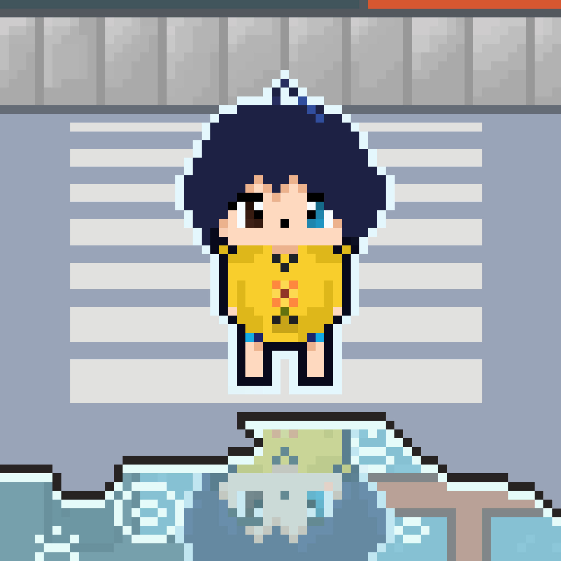 ArtStation - Wonder Egg Priority Pixel Art