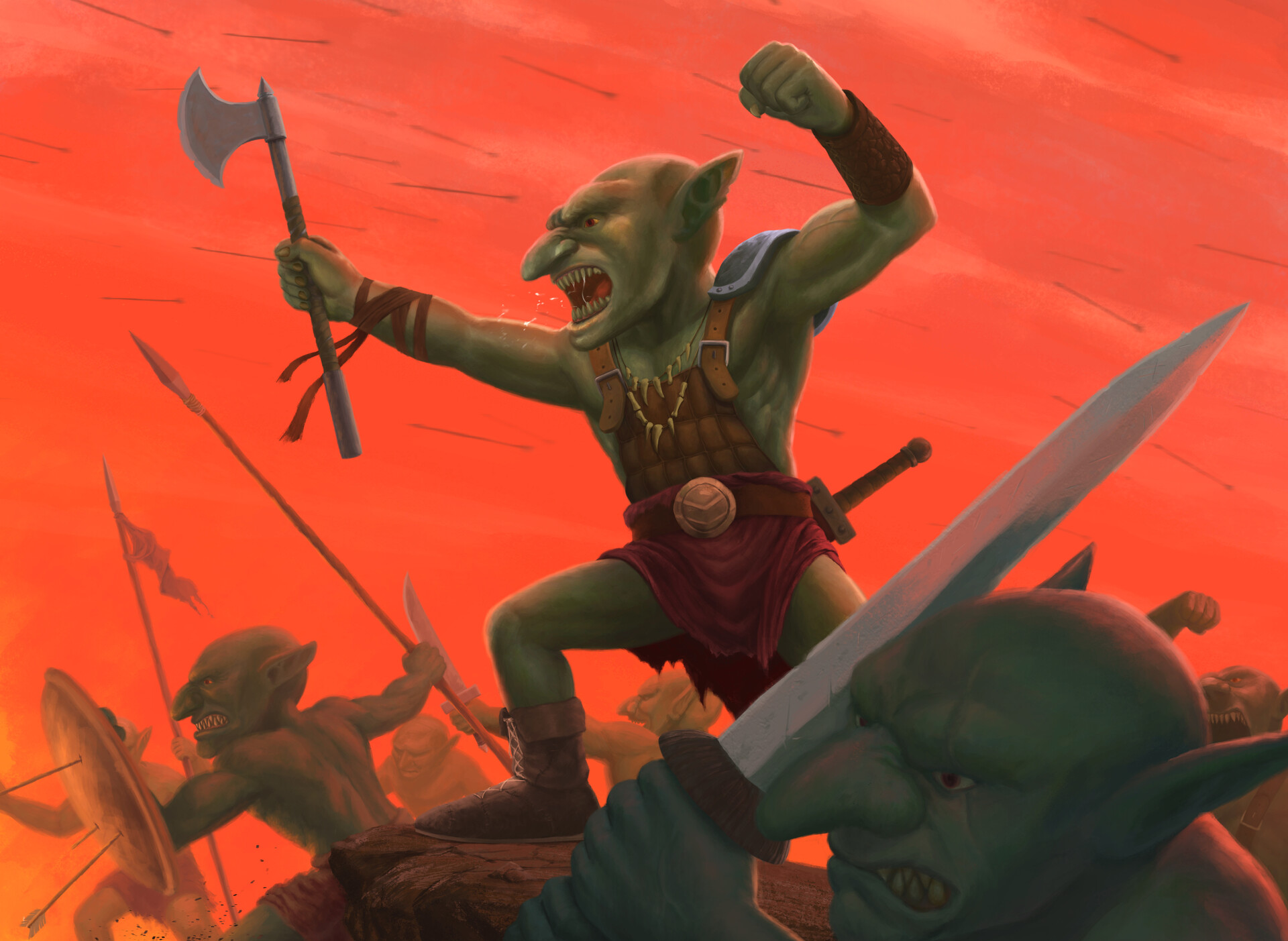 ArtStation - Goblin instigator