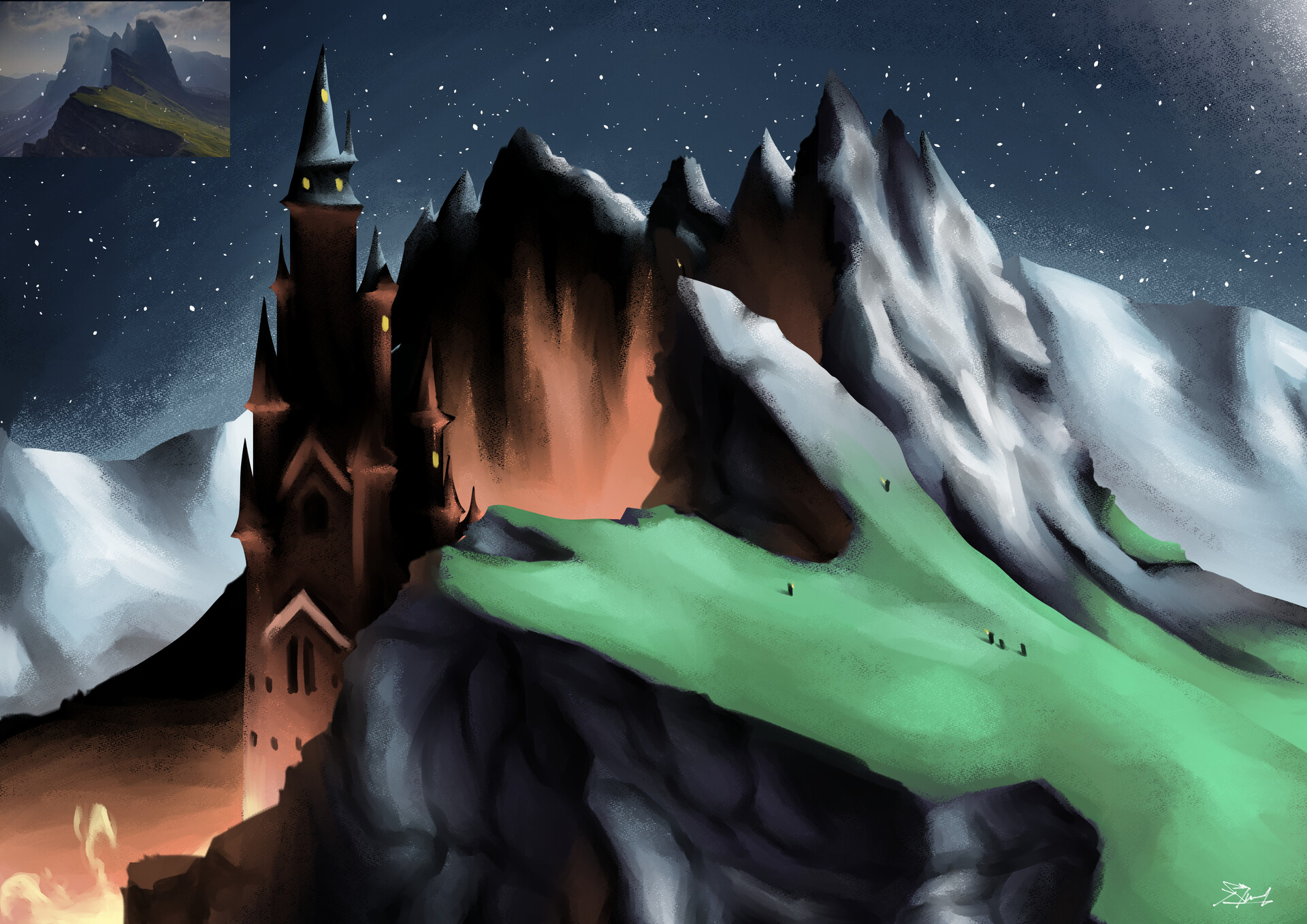 ArtStation - Evil Castle 'Concept'