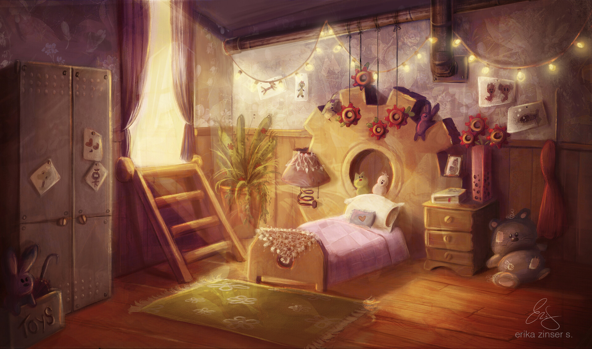 ArtStation - Red Riding Hood's Room