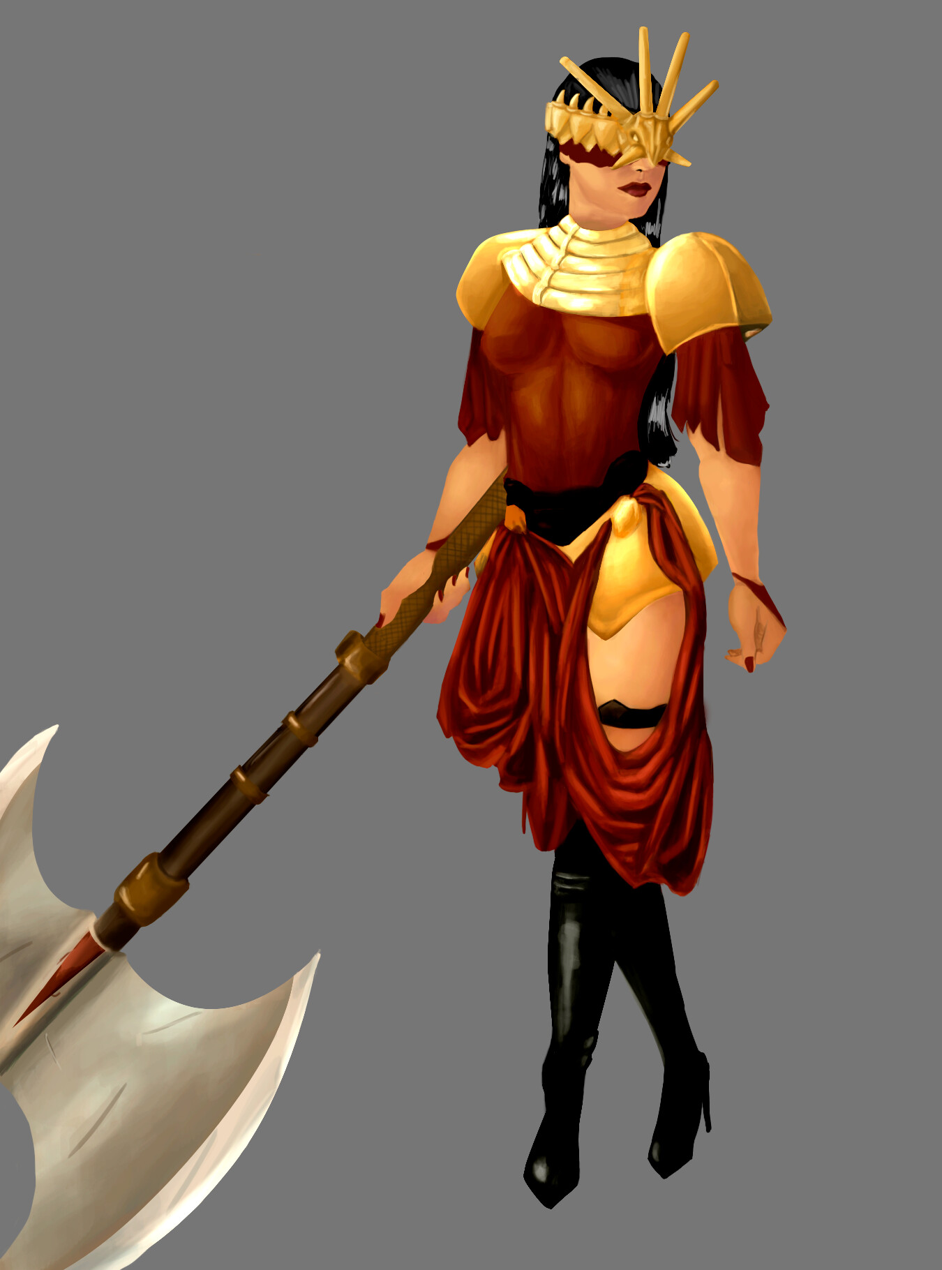 ArtStation - Eyeless Warrior