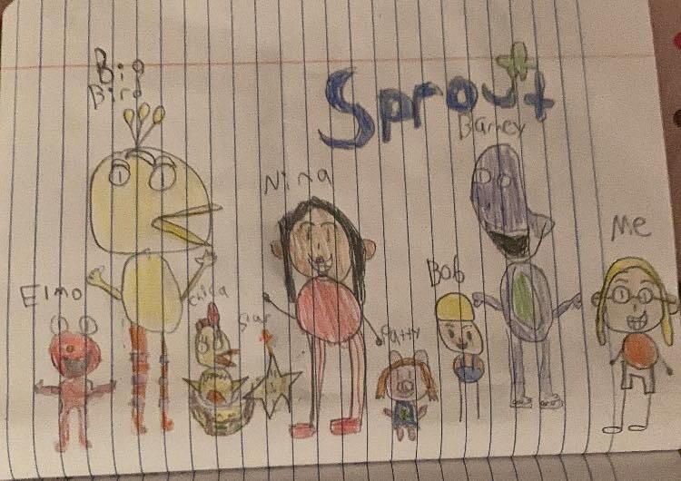 ArtStation - Me with Sprout characters