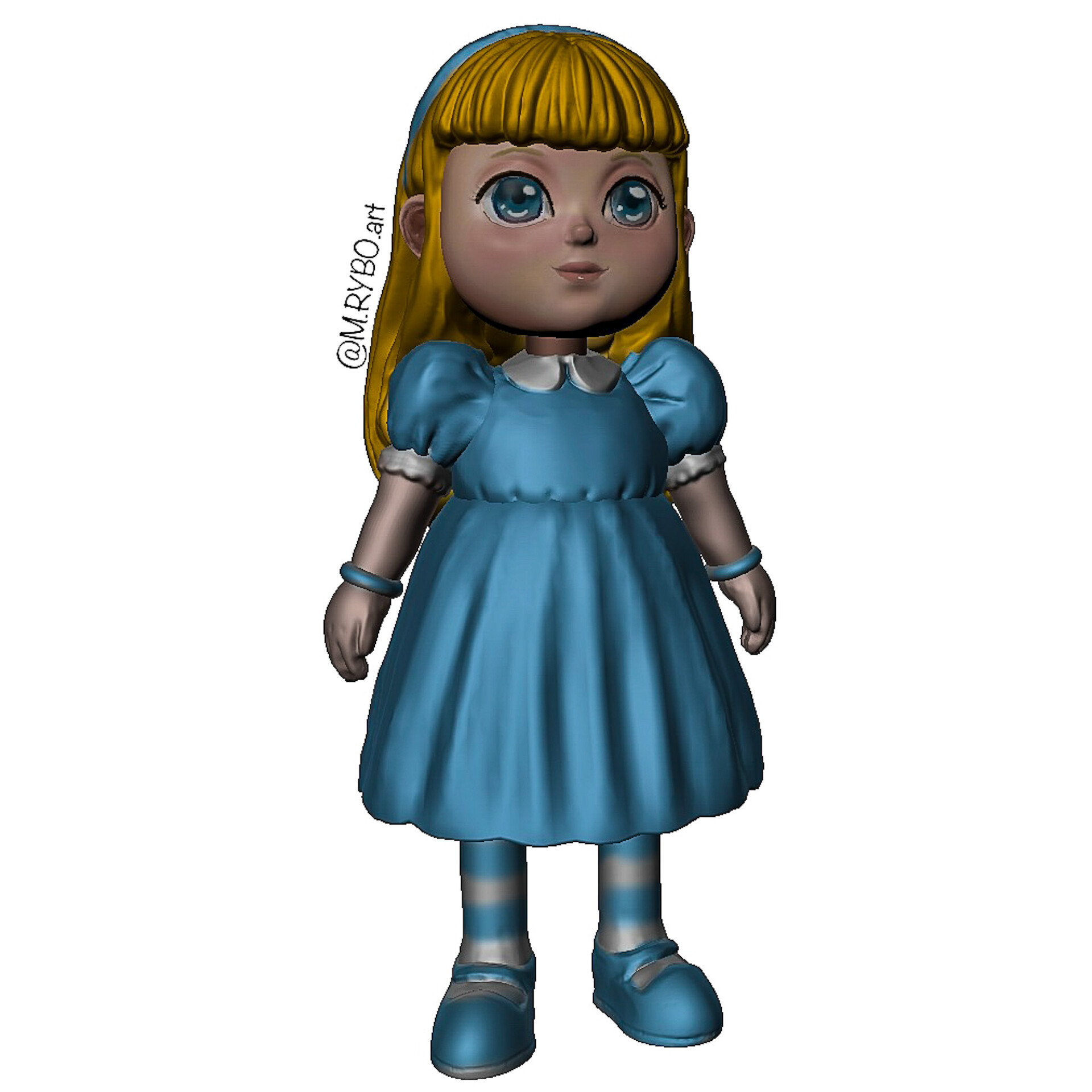ArtStation - 3D Chibi Alice