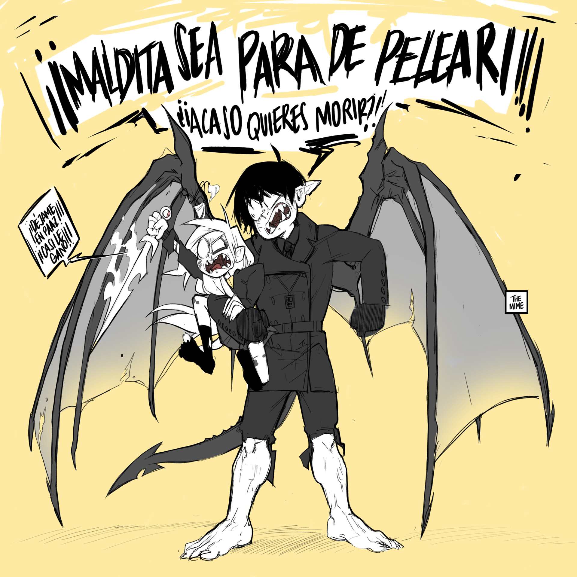 ArtStation - ILLUSTRATION | Suddenblack & Samuella| DRYAL COMIC