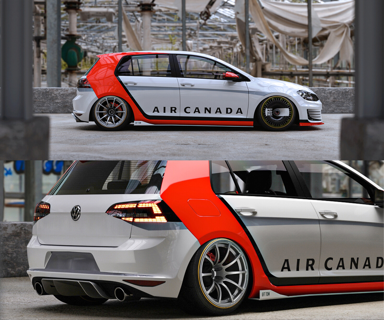 Mikhail Petrovsky - GOLF 7 GTI | LIVERY & VISUALIZATION