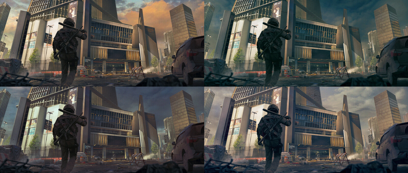 Gray (Chen Cheng-Yu) - Building concept art