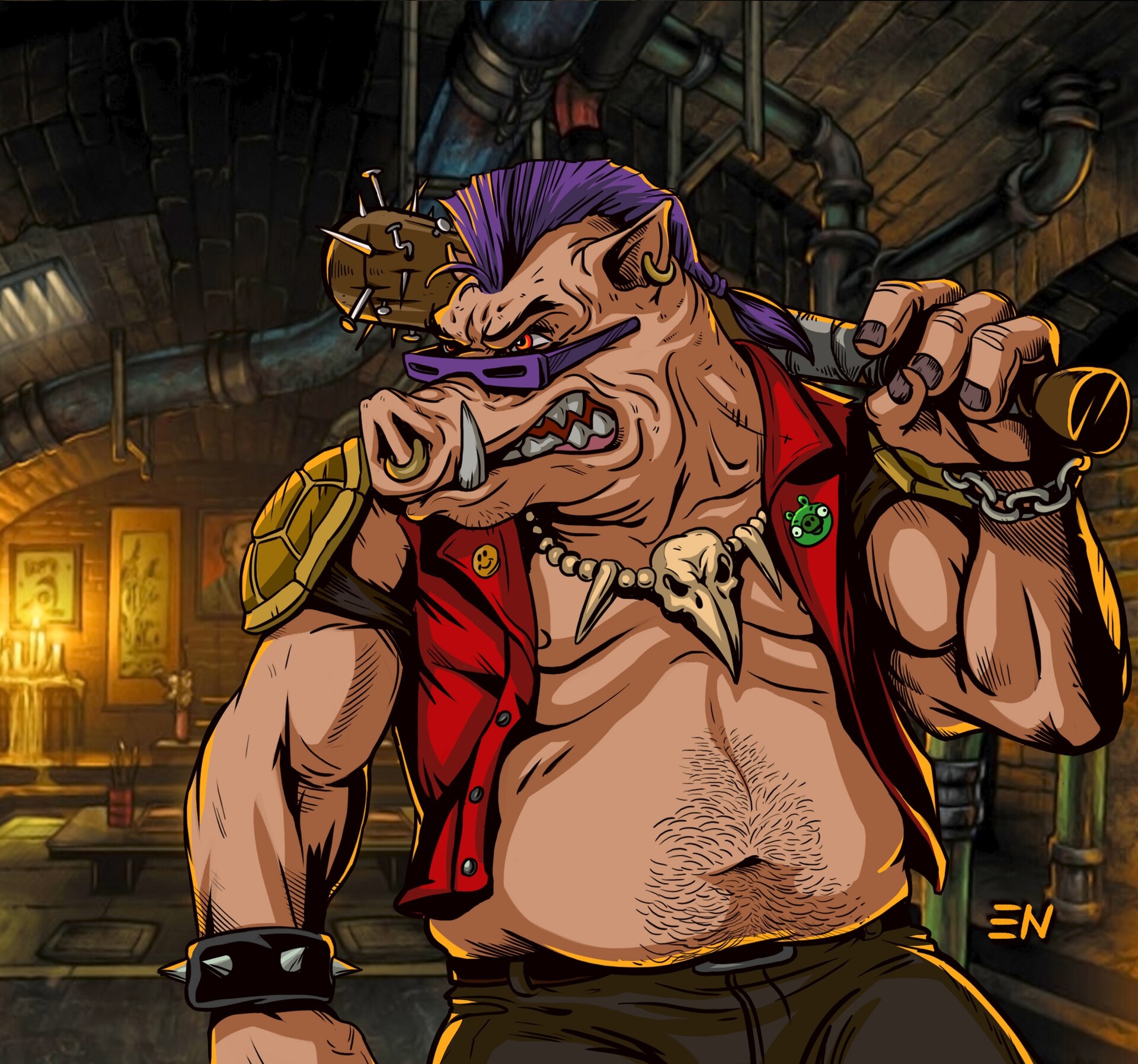 ArtStation - TMNT Beebop