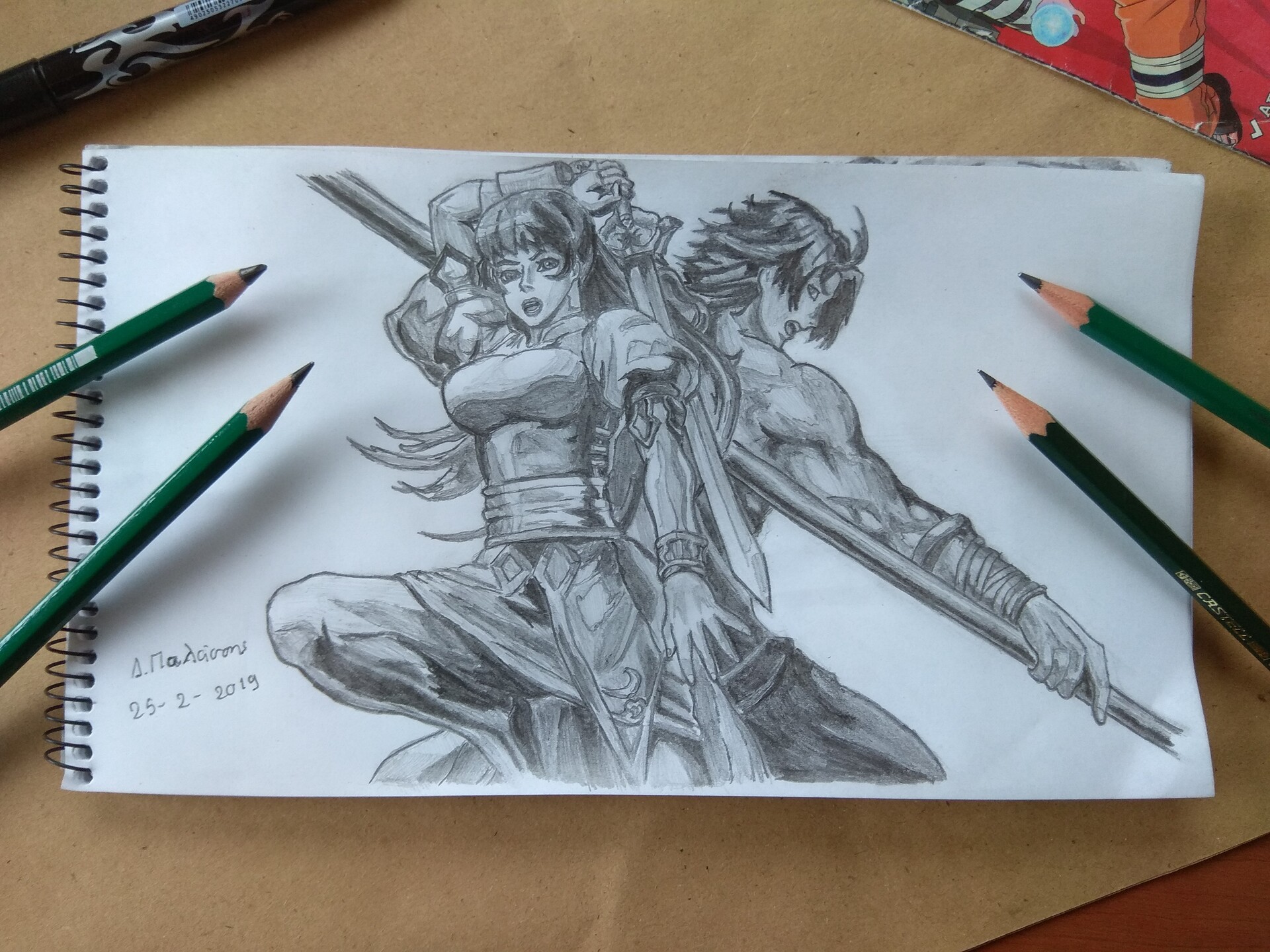 ArtStation - Kilik and Xianglian Fan Art