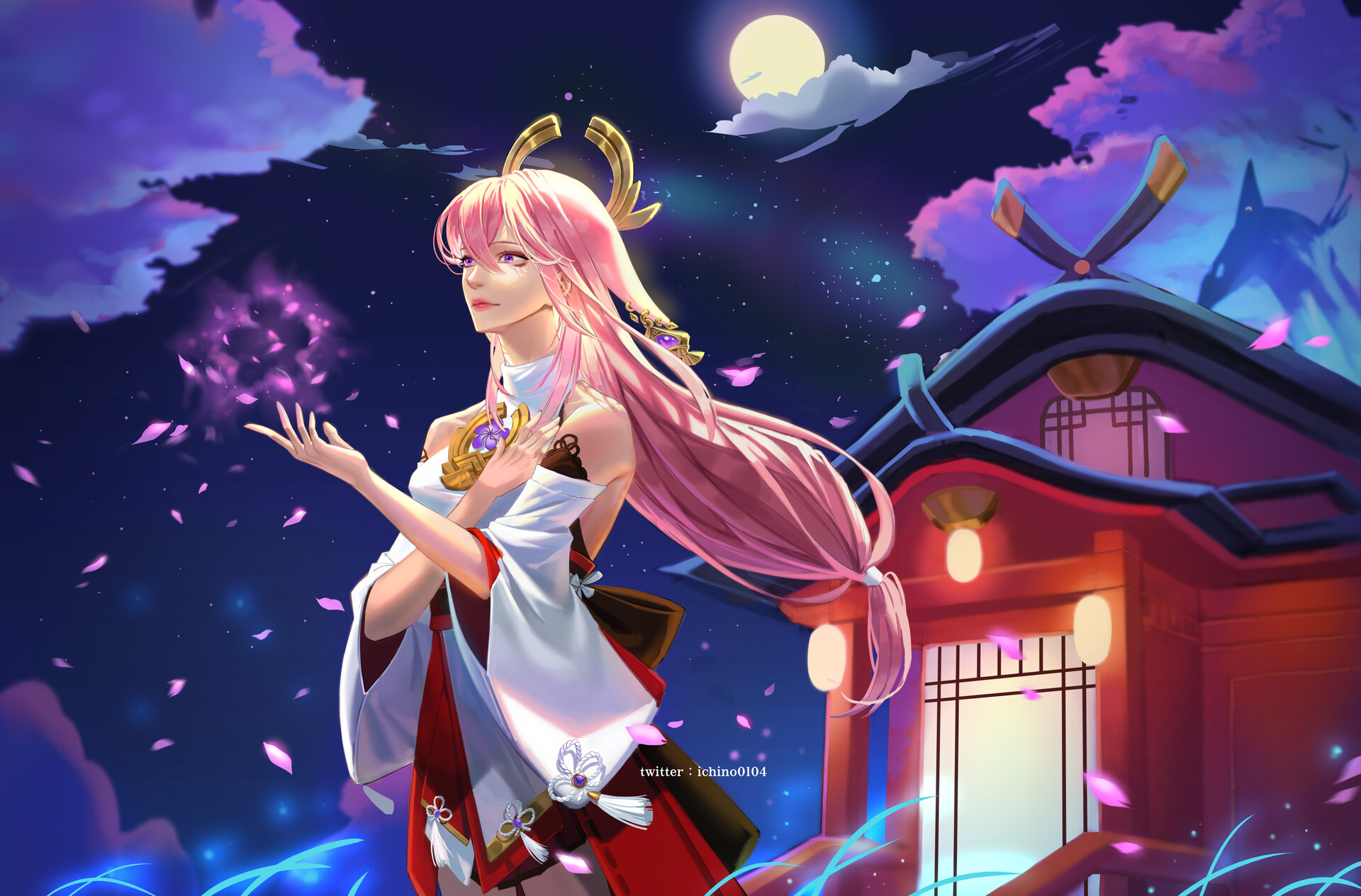 ArtStation - genshin_yae miko