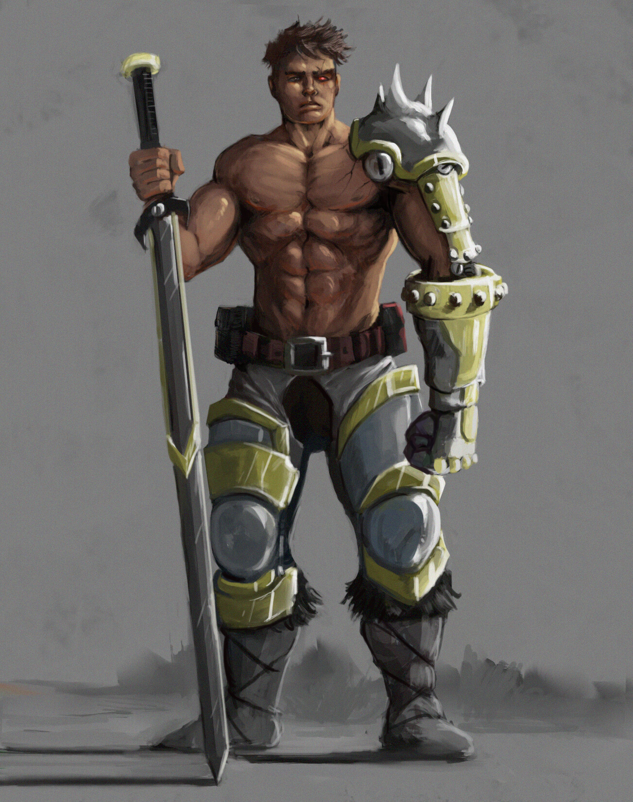 ArtStation - Steampunk warrior