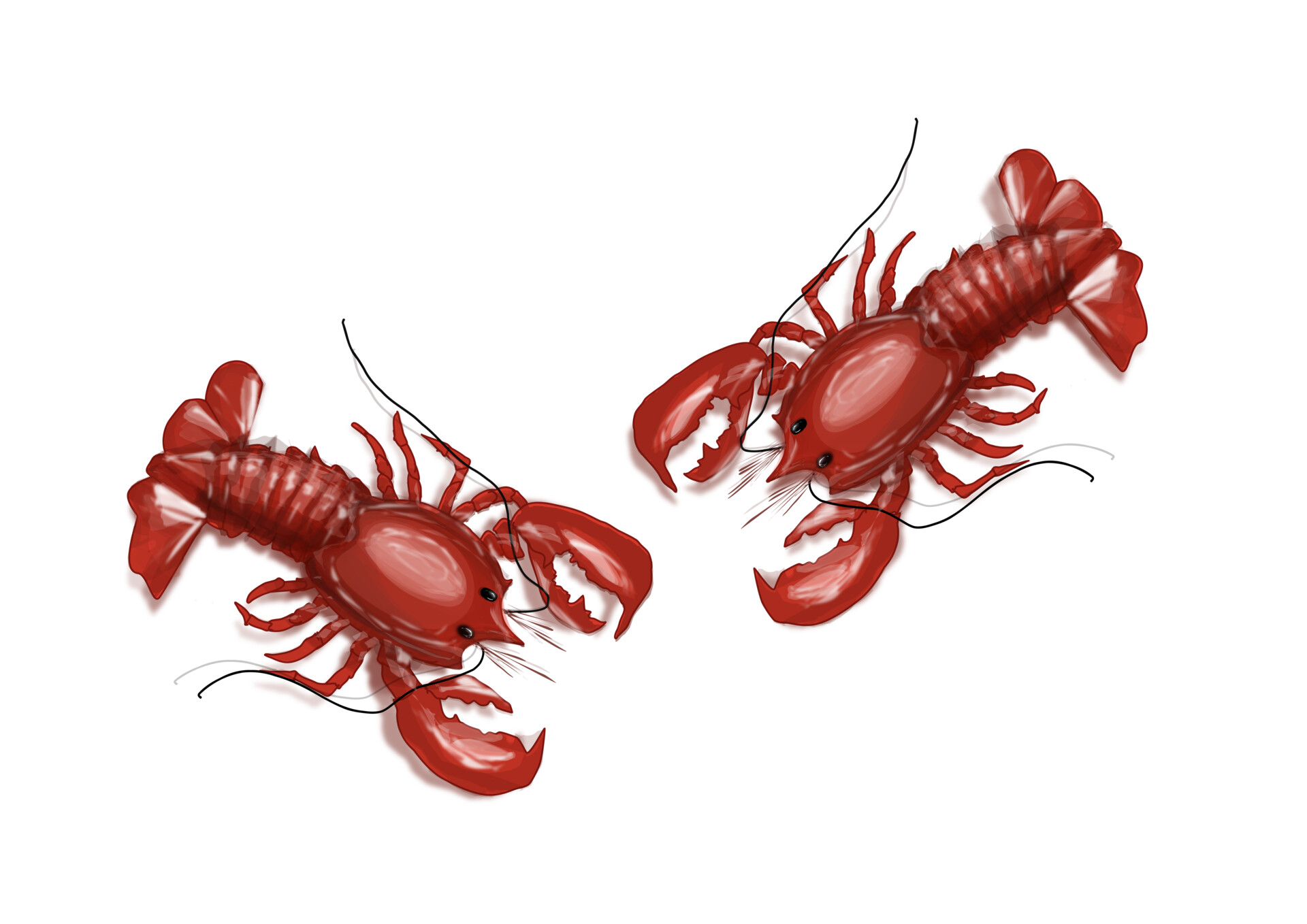 ArtStation - "See? He's her lobster!"