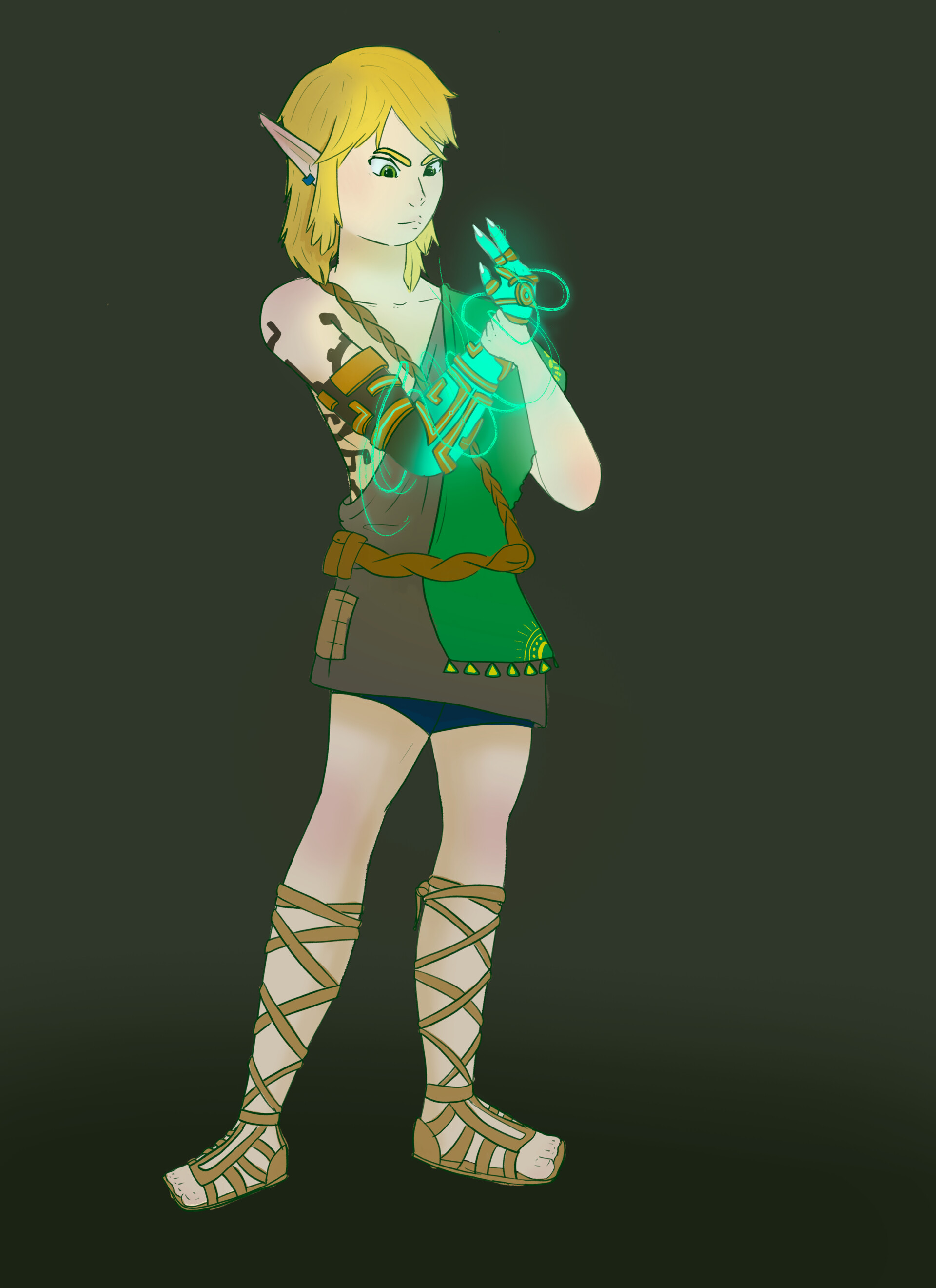 ArtStation - Link with an new arm