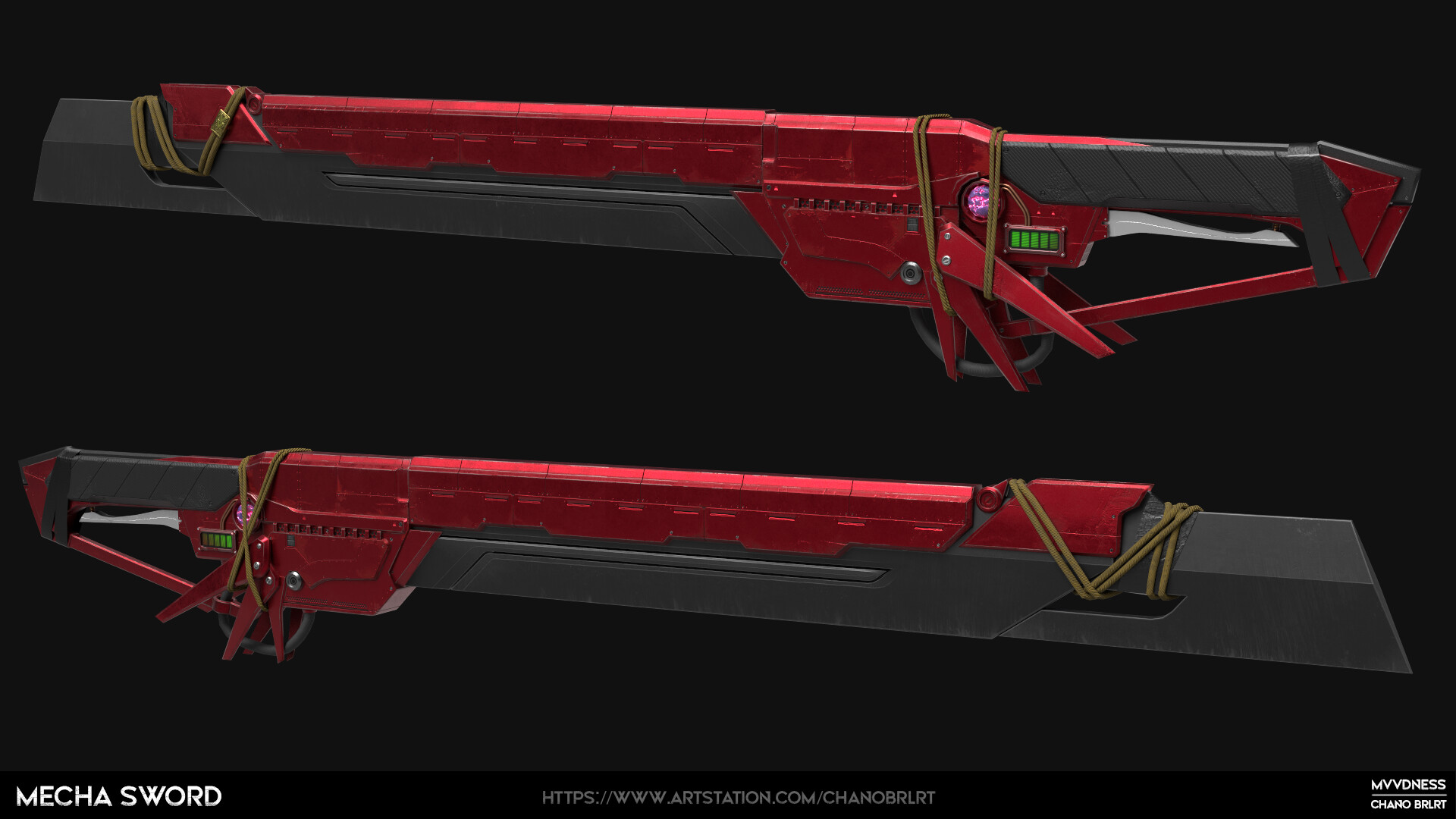 ArtStation - Mecha Sword Relic