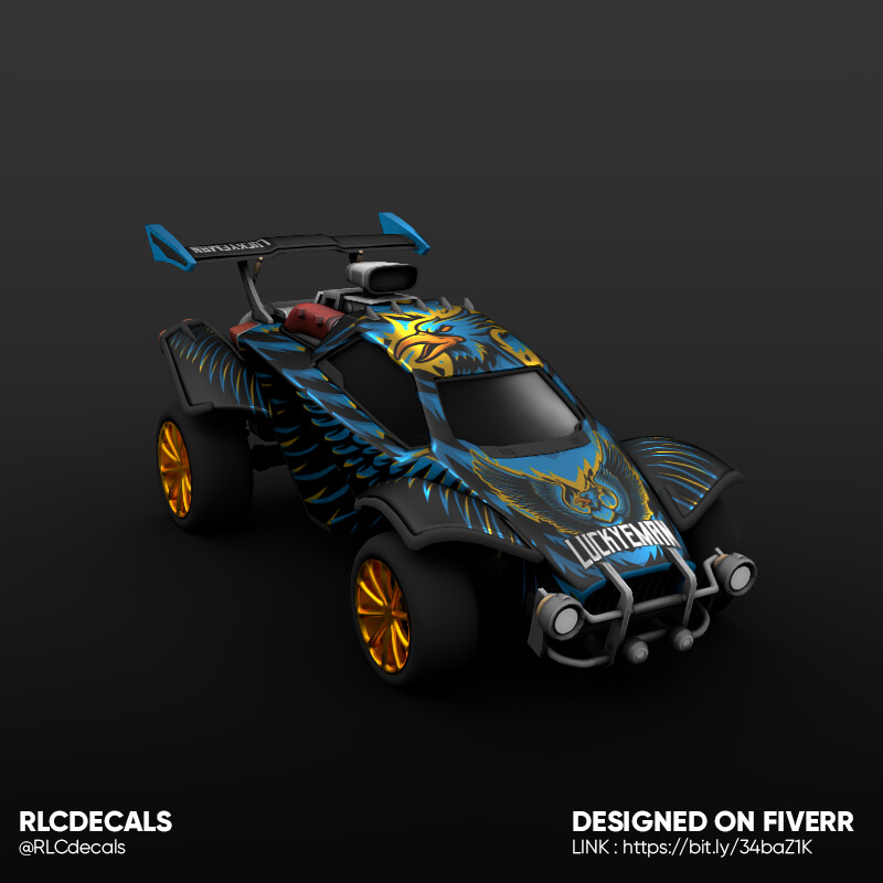 Younes A. - Rocket league Custom decals