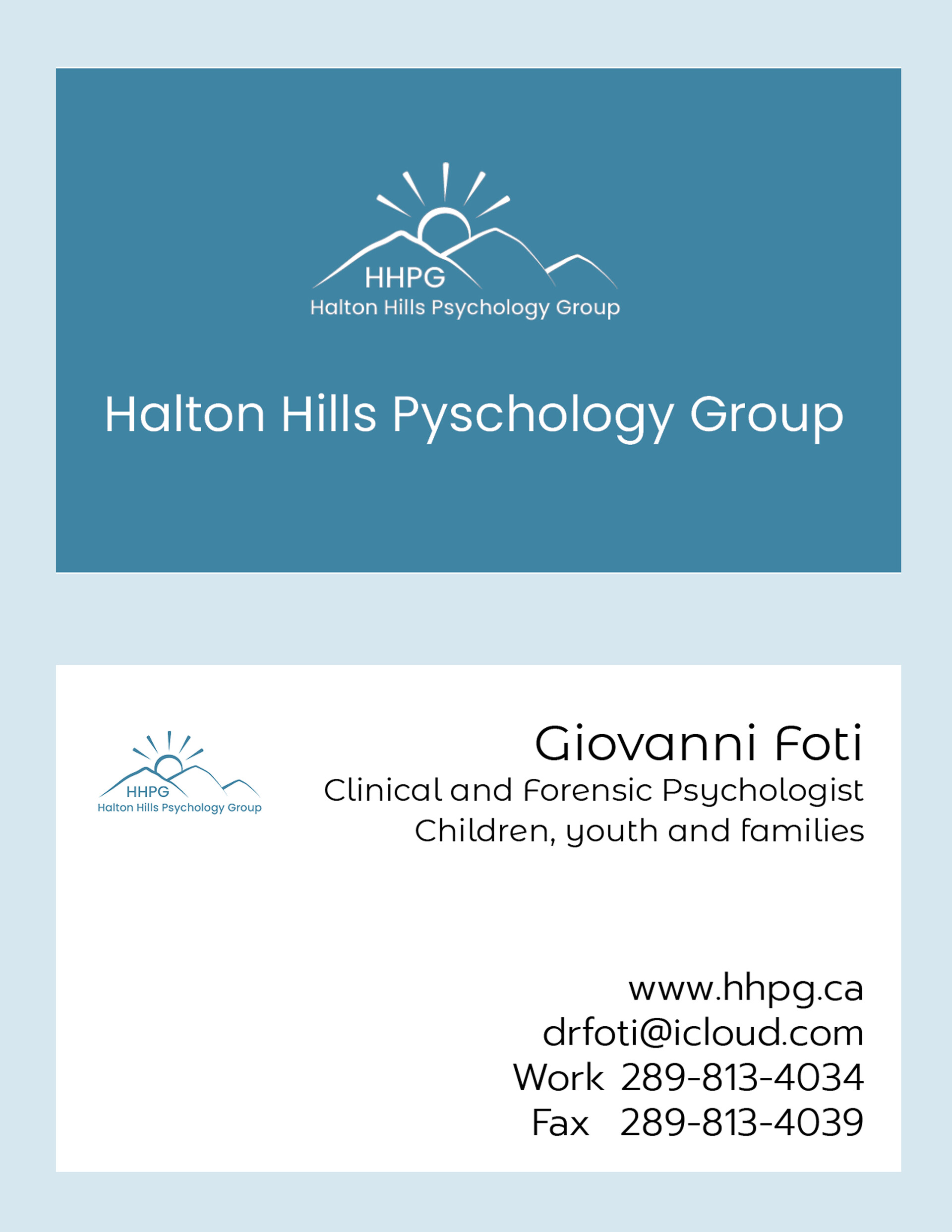 ArtStation - HHPG Business Card Design