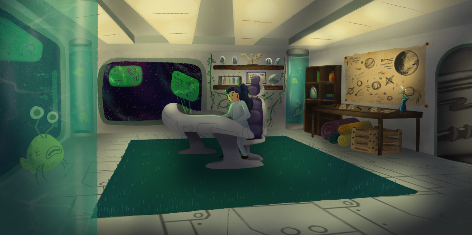 ArtStation - Space Girl