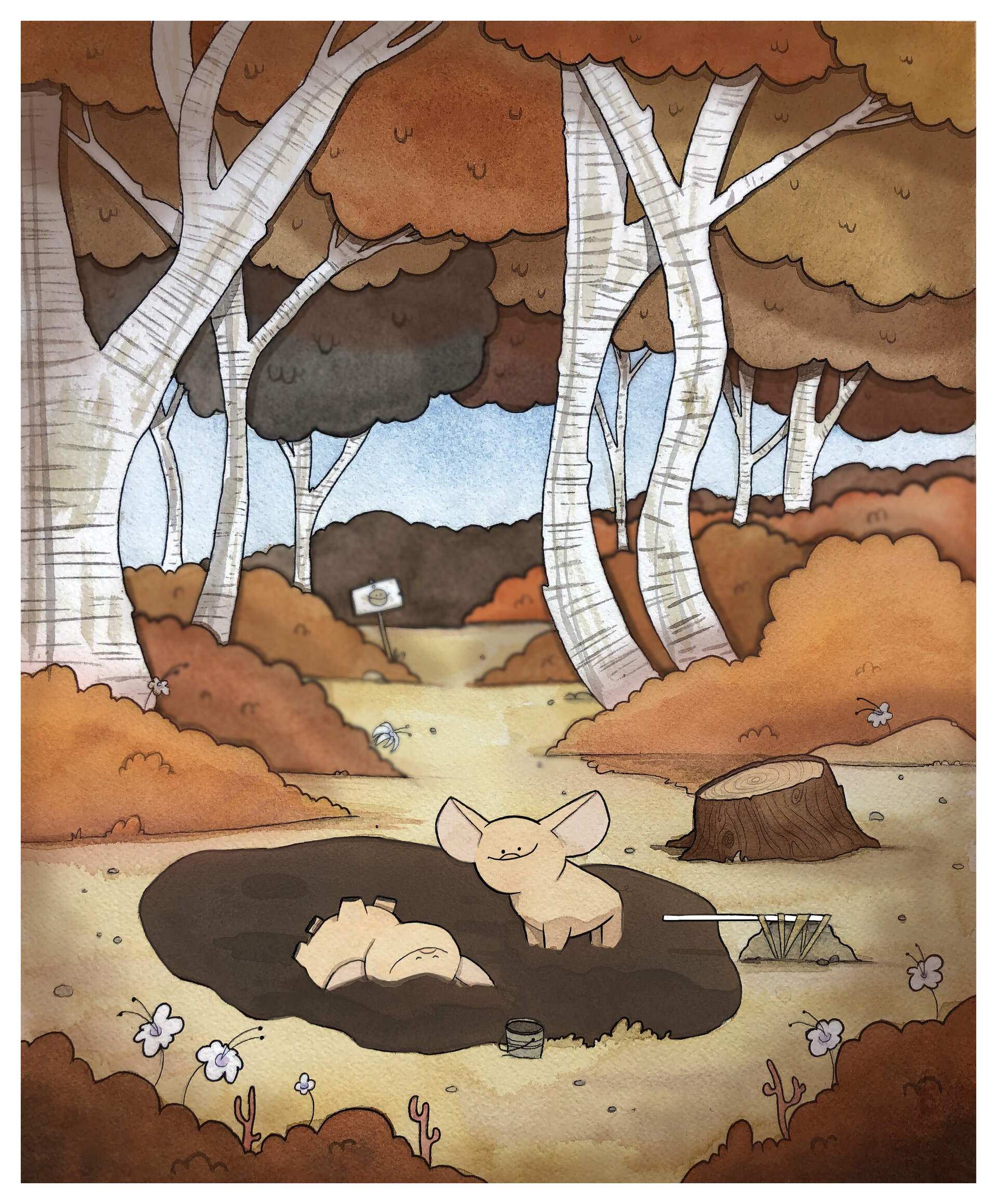 ArtStation - Hidden Wallows